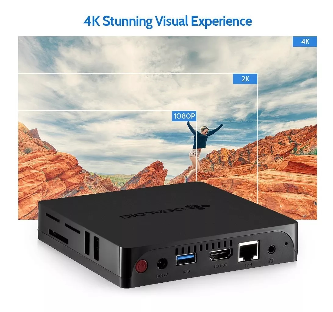 Mini Pc DealDig Able D3 Windows 10 4gb/64gb Intel 64bits