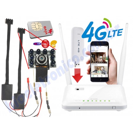 Câmera 4G - Chip 4G