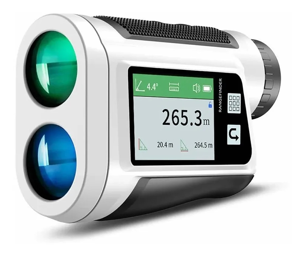 Telêmetro Laser Monoculo NP-1500 LCD 6x24mm com LCD e modo voz