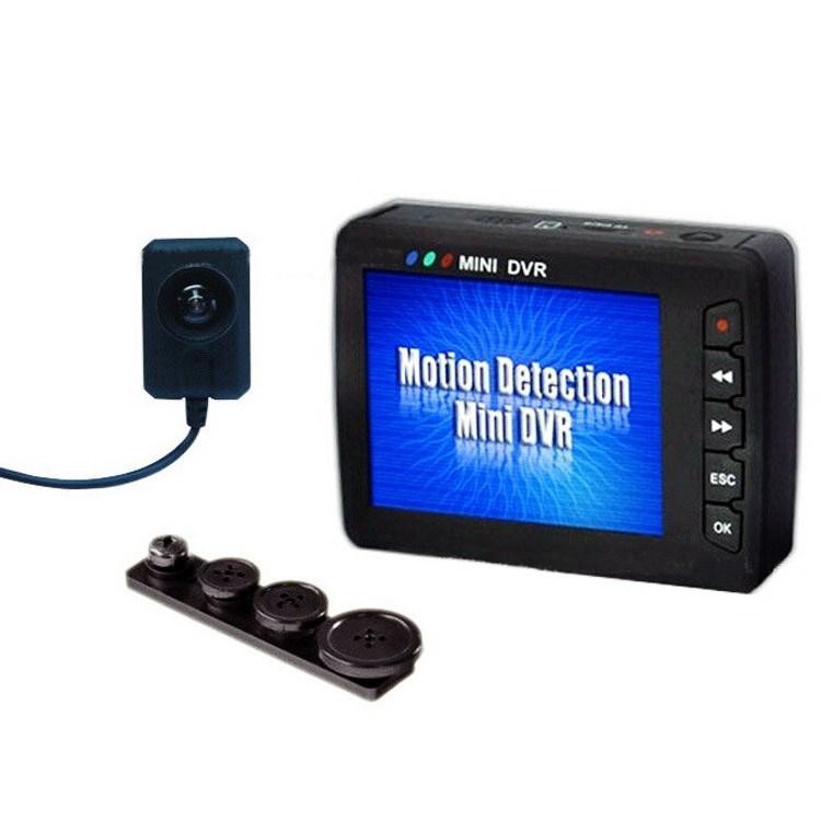 Mini Câmera Angel Eye KS-750A com Monitor 2,7"