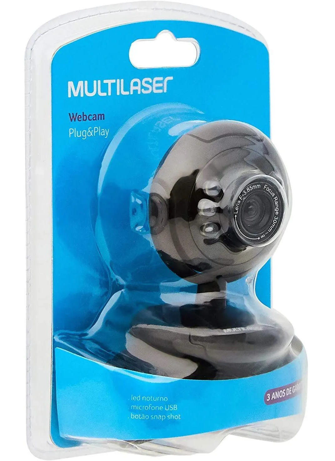 Webcam Multilaser WC045 USB